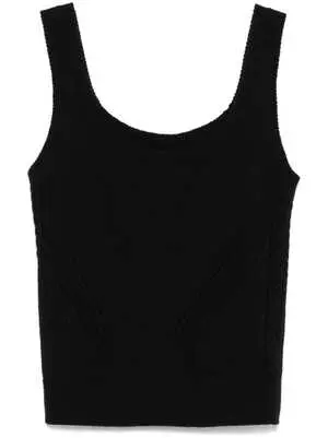 Ermanno Scervino Knitted Tank Top