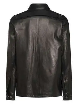 Rick Owens Zip-up Leather Jacket