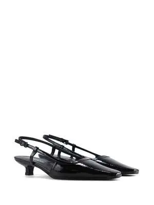 NOTABENE 35mm Elena Slingback Pumps - Black