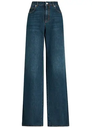 Alexander McQueen Wide-leg Jeans