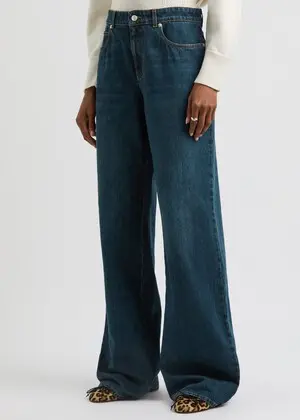Alexander McQueen Wide-leg Jeans