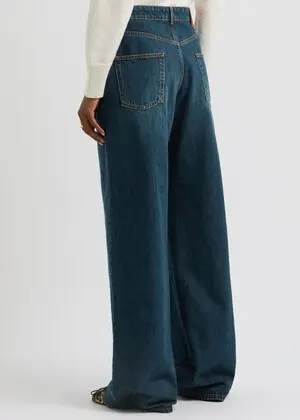 Alexander McQueen Wide-leg Jeans