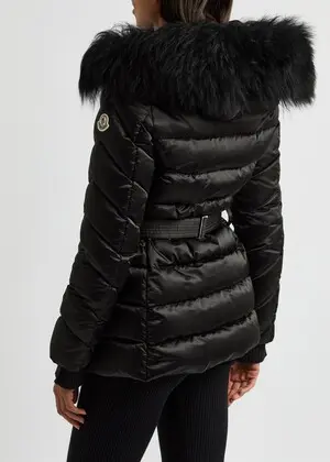 Moncler Cupidone Hooded Belted Jacket