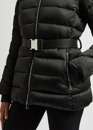 Moncler Cupidone Hooded Belted Jacket