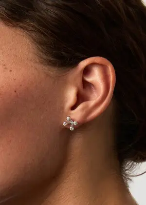 MISSOMA X The Flag Twins Sterling Stud Earrings