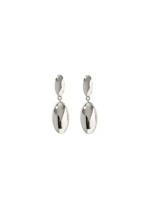 OTIUMBERG Pebble Sterling Drop Earrings - Silver