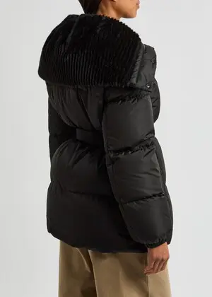 Moncler Brasseurs Quilted Shell Jacket