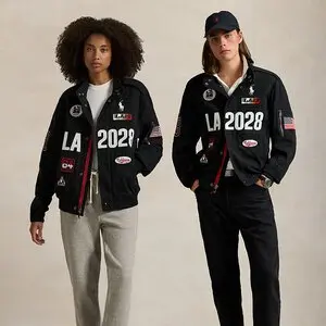 Ralph Lauren La28 Olympic Canvas Racing Jacket