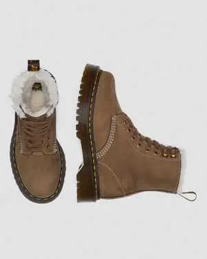 Dr. Martens 1460 Bex Faux Fur Lined Boots