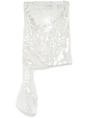 Coperni Knotted Mini Skirt