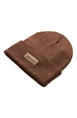 HEMLOCK HAT CO Beacon Beanie - Mocha