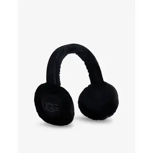 UGG Sheepskin Earmuffs With Embroidered Logo