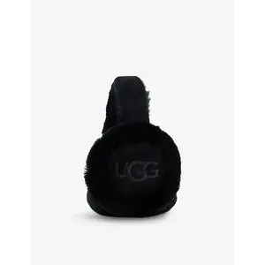 UGG Sheepskin Earmuffs With Embroidered Logo