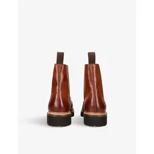 Grenson Brady Mid-top Lace-up Leather Boots