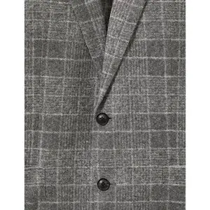 REISS Feel Check-print Woven Blazer