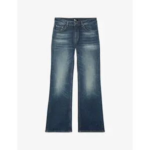 The Kooples Flared-leg Low-rise Jeans