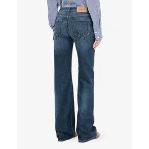 The Kooples Flared-leg Low-rise Jeans