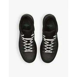Diemme Cornaro Gomma Low-top Leather Boots - Black