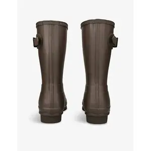 Hunter Original Short Rubber Wellington Boots - Dark Brown