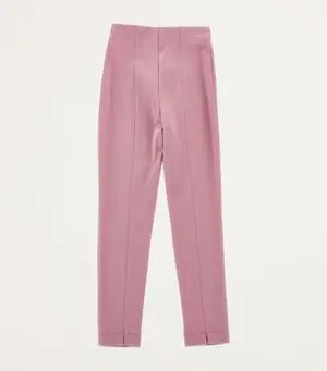 Monnalisa Rhinestone-monogram Leggings
