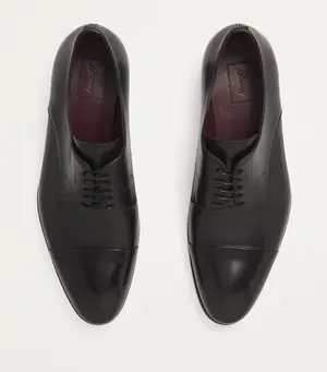 Brioni Leather Derby Shoes