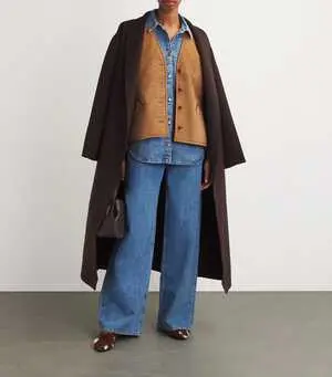 BLAZÉ MILANO Shearling Tatoosh Gilet