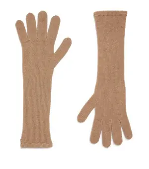 Max Mara Cashmere Gloves Beige