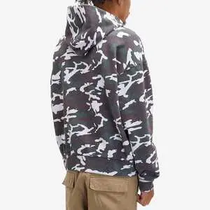 AWAKE NY Camouflage Print Hoodie