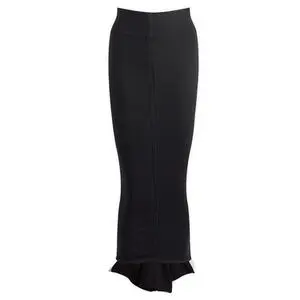 Rick Owens Calf Dauphine Maxi Skirt