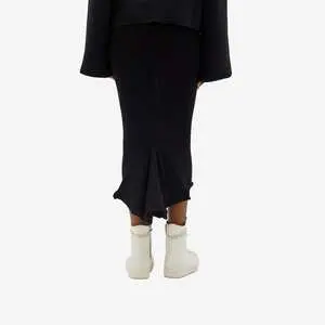 Rick Owens Calf Dauphine Maxi Skirt