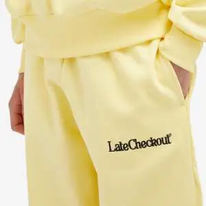 LATE CHECKOUT Lc Logo Sweat Pants