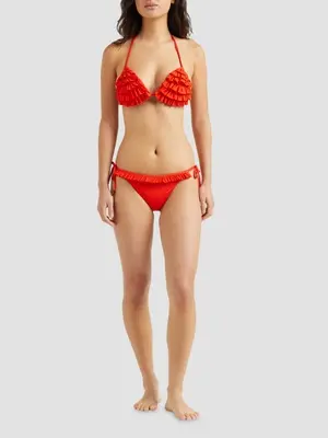Vilebrequin Ruffled Padded Bikini Top