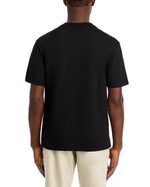 Hugo Dapolino Logo Print Tee - Black