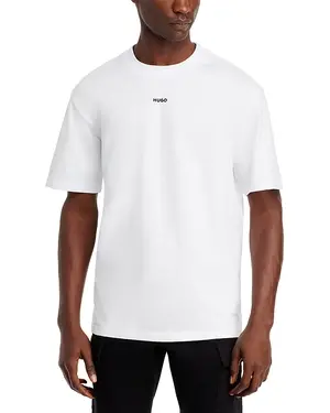 Hugo Dapolino Logo Print Tee - White