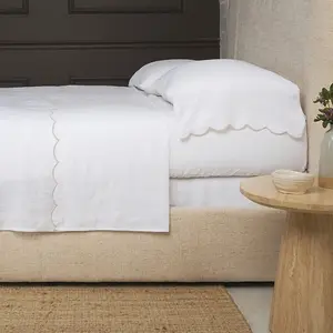 POM POM AT HOME Kelly Linen Sheet Set, Queen - Flax