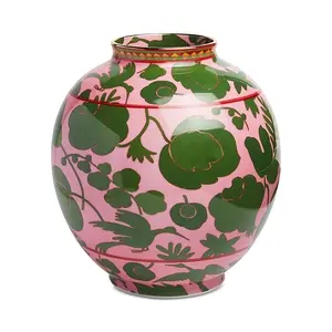 La DoubleJ Bubble Vase - Wildbird Rosa/verde