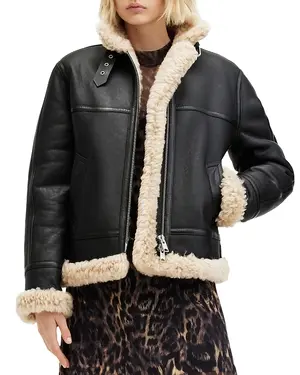 Allsaints Shearling Jackets For Women