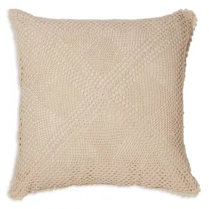 ROSELLI Amelia Crocheted Pillow