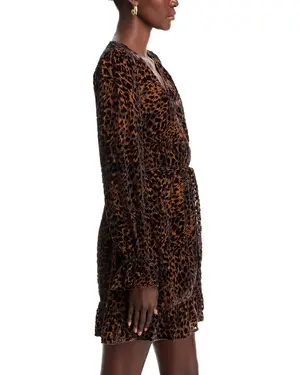 Paige Ysabel Faux Wrap Mini Dress