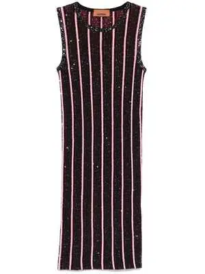Missoni Sequined Ribbed Mini Dress