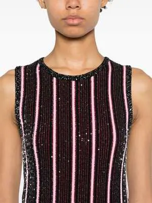 Missoni Sequined Ribbed Mini Dress