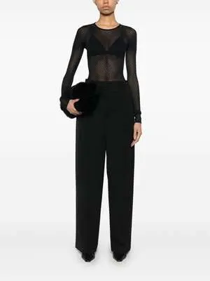 Wardrobe.NYC X Rhw Web Bodysuit - Black