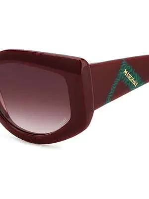 Missoni Logo-engraved Cat-eye Sunglasses