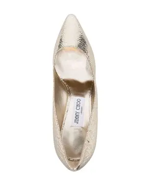 JIMMY CHOO 85mm Romy Pumps - Gold