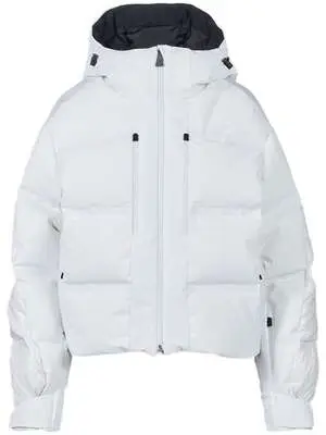Aztech Mountain Nuke Hooded Ski Jacket - White