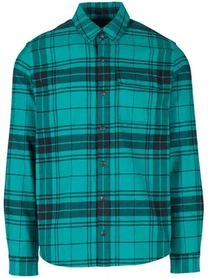 Aztech Mountain Checked Shirt - Blue