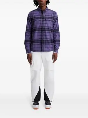 Aztech Mountain Checked Shirt - Purple
