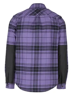 Aztech Mountain Checked Shirt - Purple