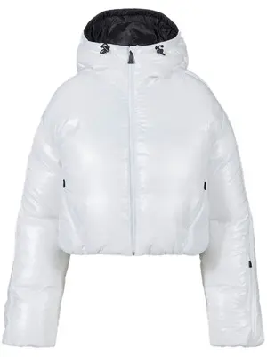 Aztech Mountain Nuke Hooded Jacket - White