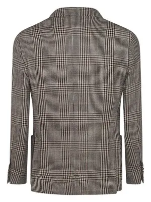 LARDINI Check-pattern Blazer